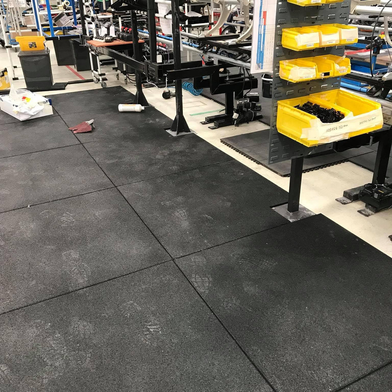 Safety Rubber Tiles - 30mm – Sprung Gym Flooring