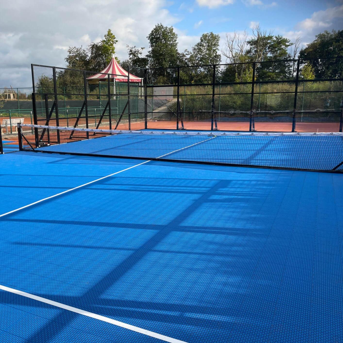 Padel Court Flooring - Modular Tile System – Sprung Gym Flooring