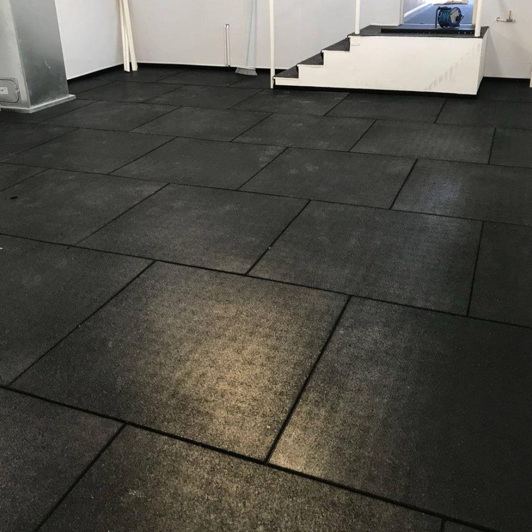 Safety Rubber Tiles - 30mm – Sprung Gym Flooring