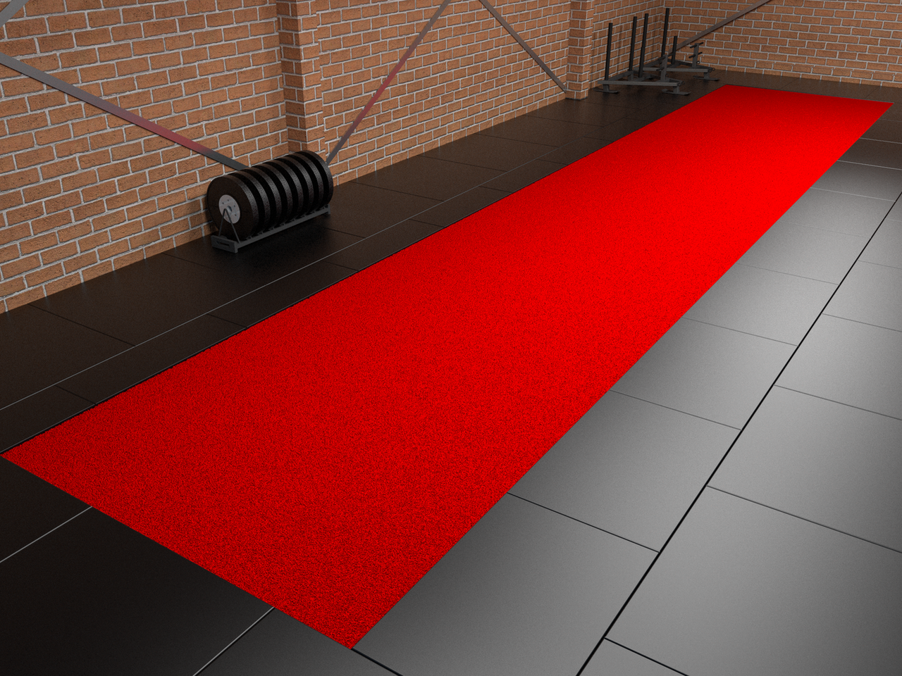 Outdoor Sled Track - 2m Wide – Sprung Gym Flooring