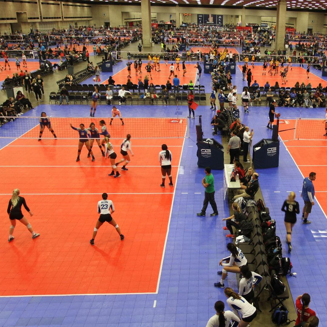 Multisport Modular Tile System | Wheelchair Sports – Sprung Gym Flooring