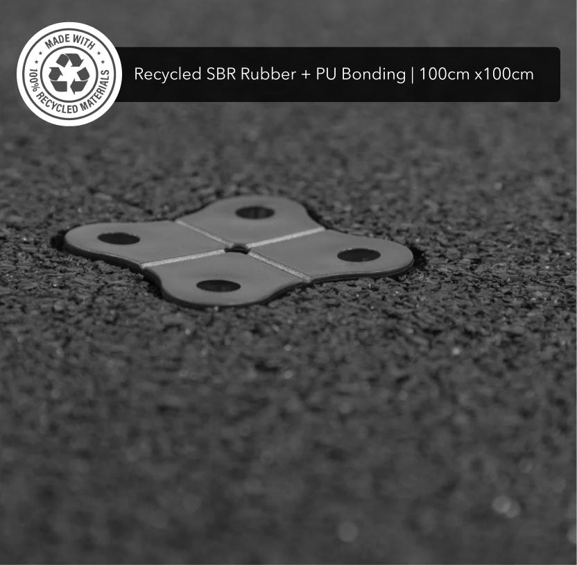 20mm Rubber PRO Gym Flooring | UK’s Highest Rated Shock-Absorbing Tile