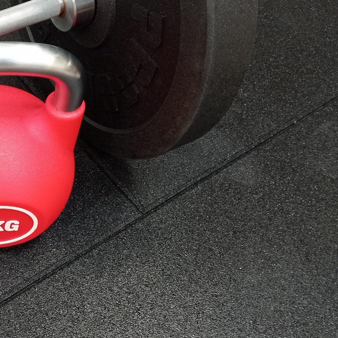 60mm Heavy Duty Gym Tile | Rubber Gym Matting – Sprung Gym Flooring