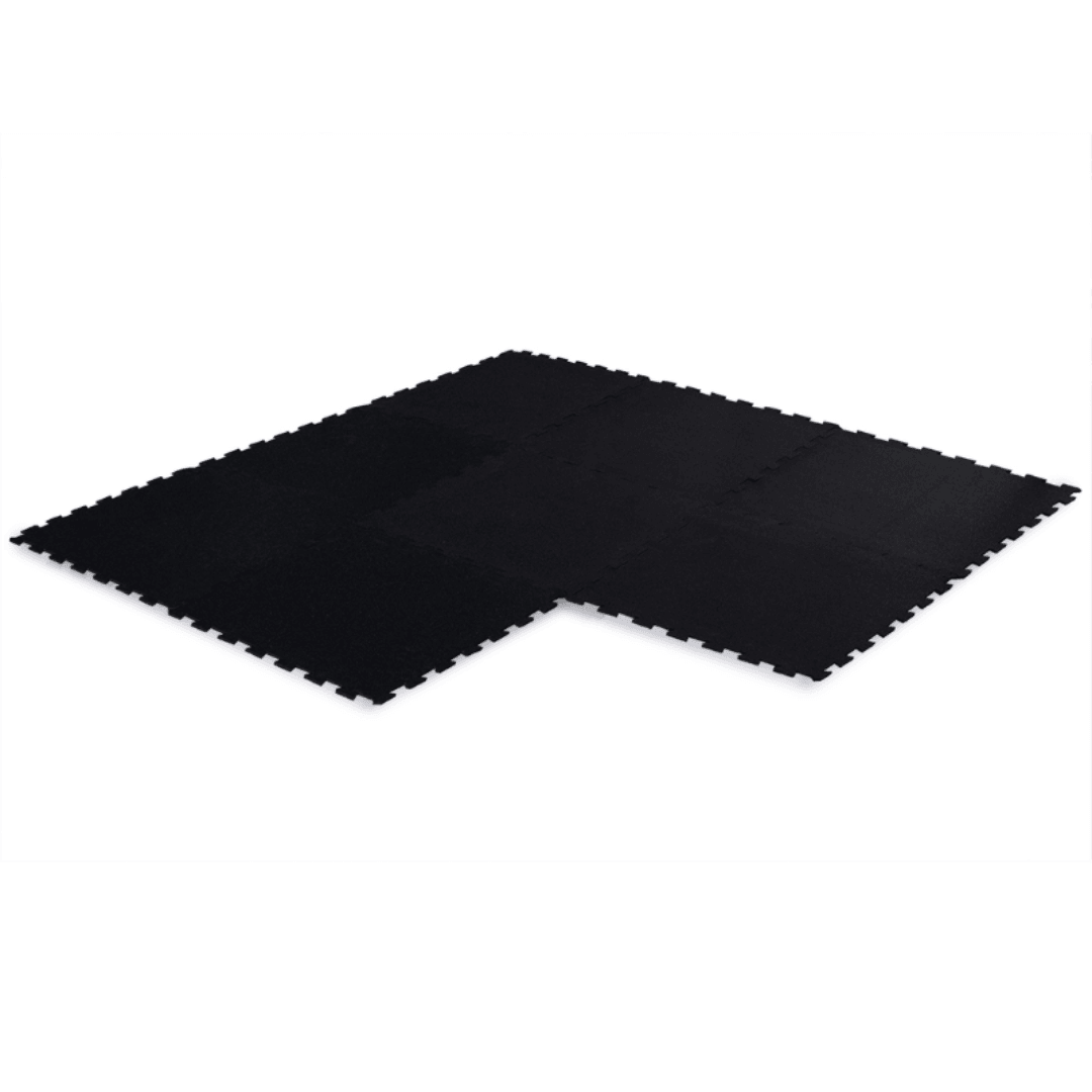 Black Puzzle Interlocking Floor Mats Jigsaw Mats - 10mm – Sprung Gym ...