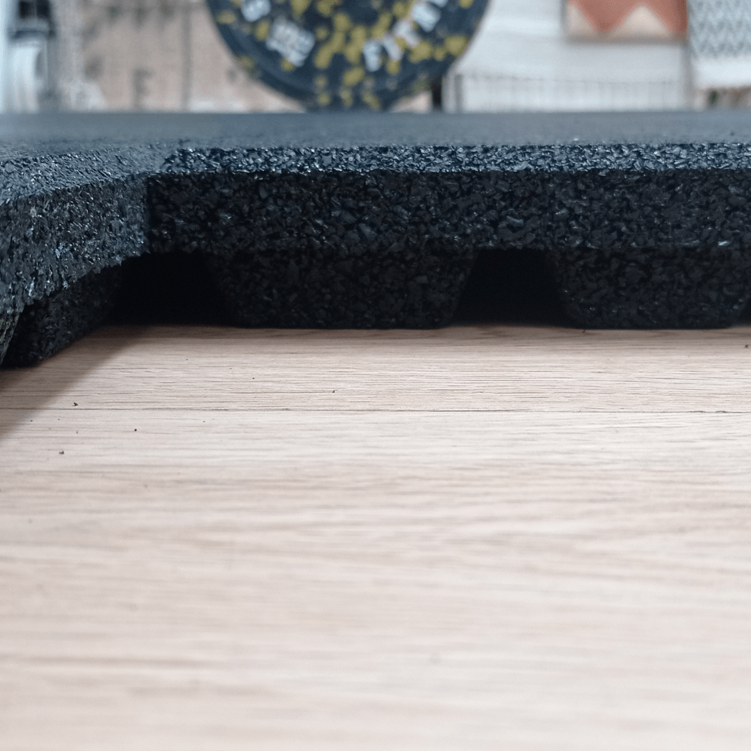 60mm Heavy Duty Gym Tile | Rubber Gym Matting – Sprung Gym Flooring