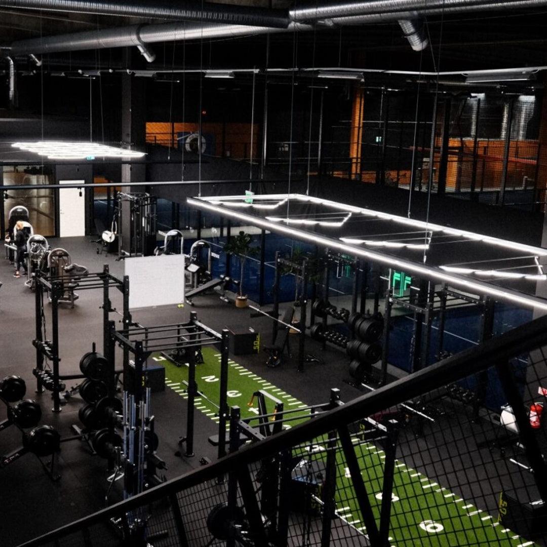 Sprung Essential Sprint Track Flooring with Markings – Sprung Gym Flooring