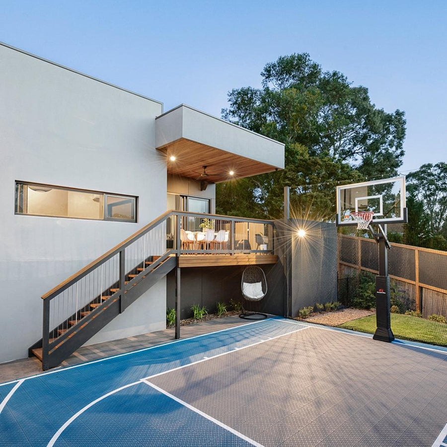 Basketball Court Flooring - Mini Court | Includes Court Markings | Per