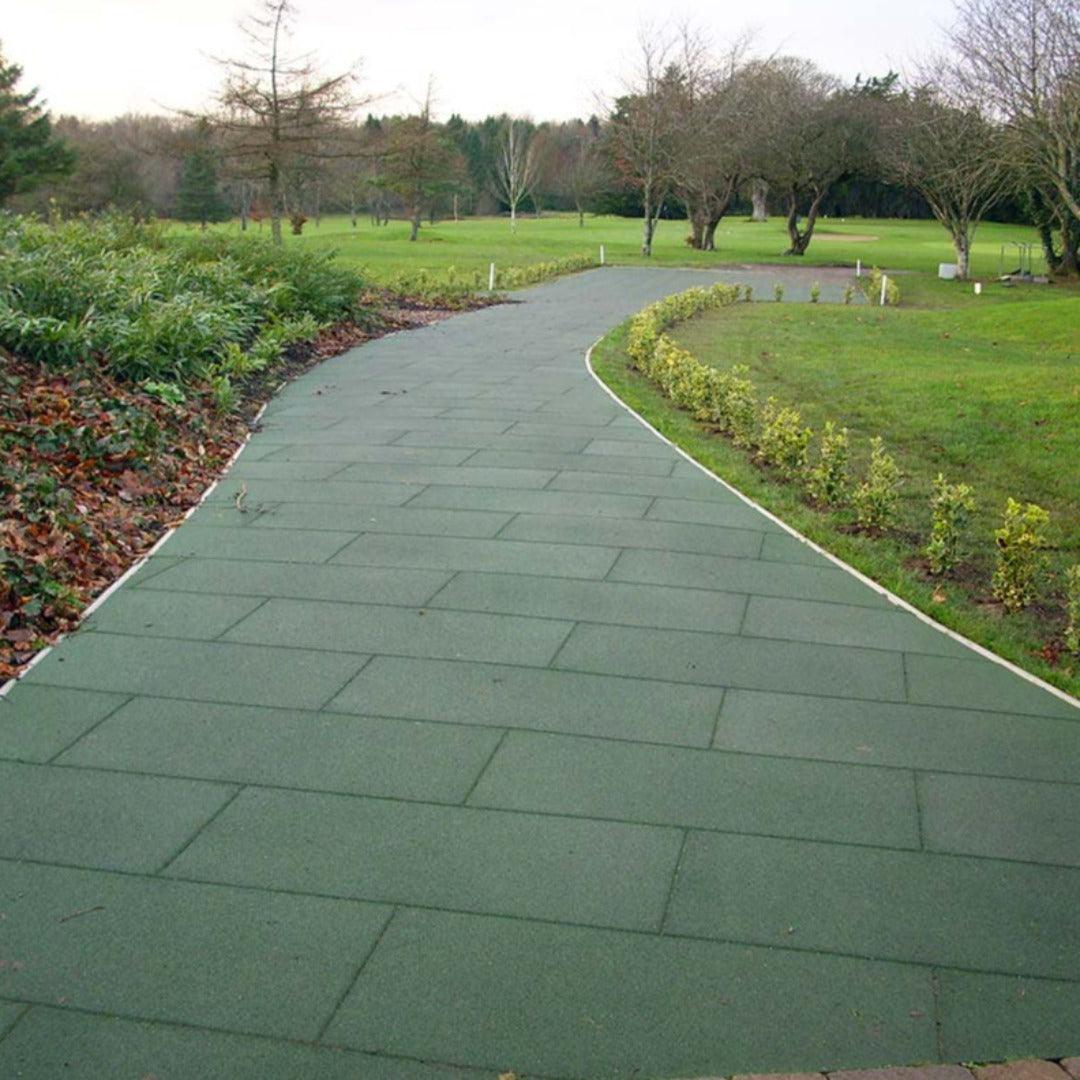 Rubber Slab Pavers | Golf Facilities - 30mm Thick – Sprung Gym Flooring