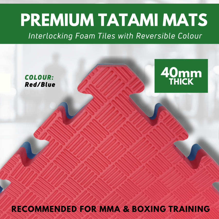 40mm Premium Reversible Eva Tatami Foam Mats