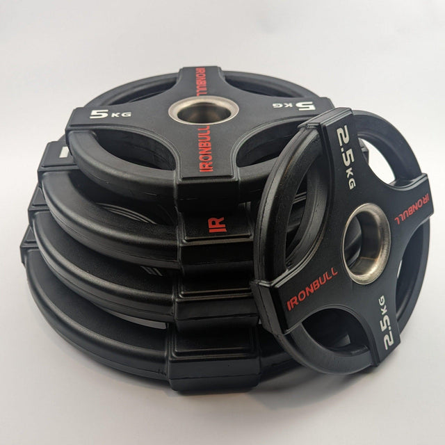 Olympic Quad Grip Plates | SuperStrong Fitness