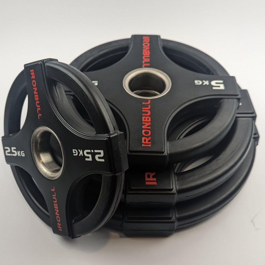 Olympic Quad Grip Plates | SuperStrong Fitness