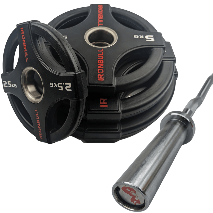 Olympic Quad Grip Plates | SuperStrong Fitness